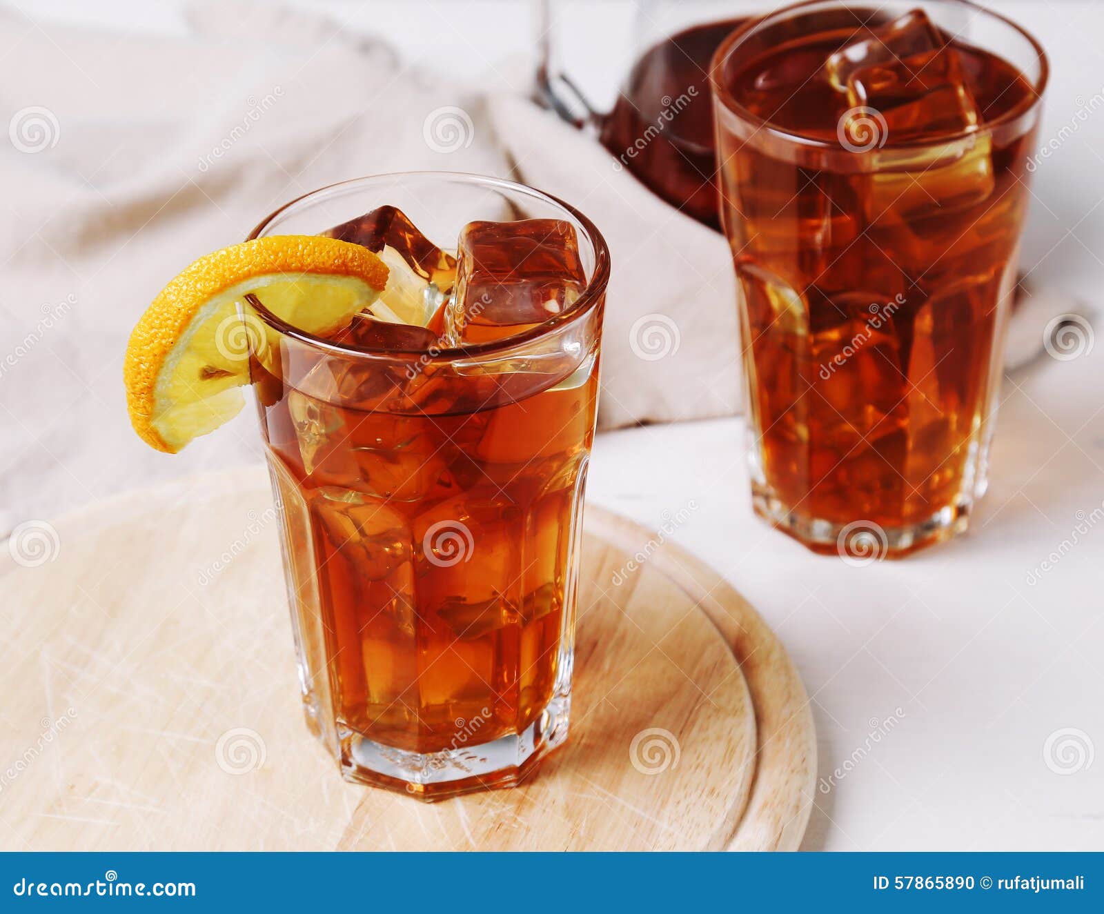 Refreshing drink stock photo. Image of lemon, golden - 57865890