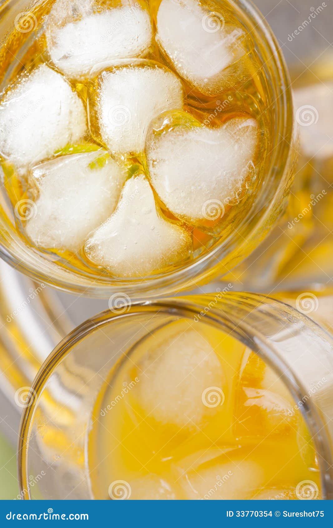 Refreshing Drinks on White Background Stock Photo - Image of drink ...