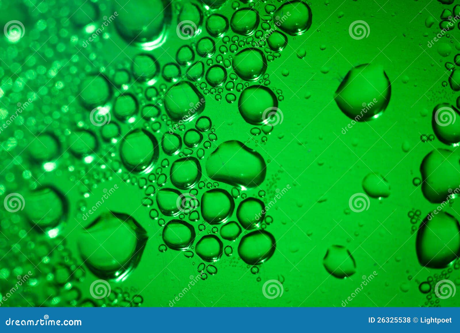 Refreshing Green Watery Background Stock Photo - Image of moisture ...