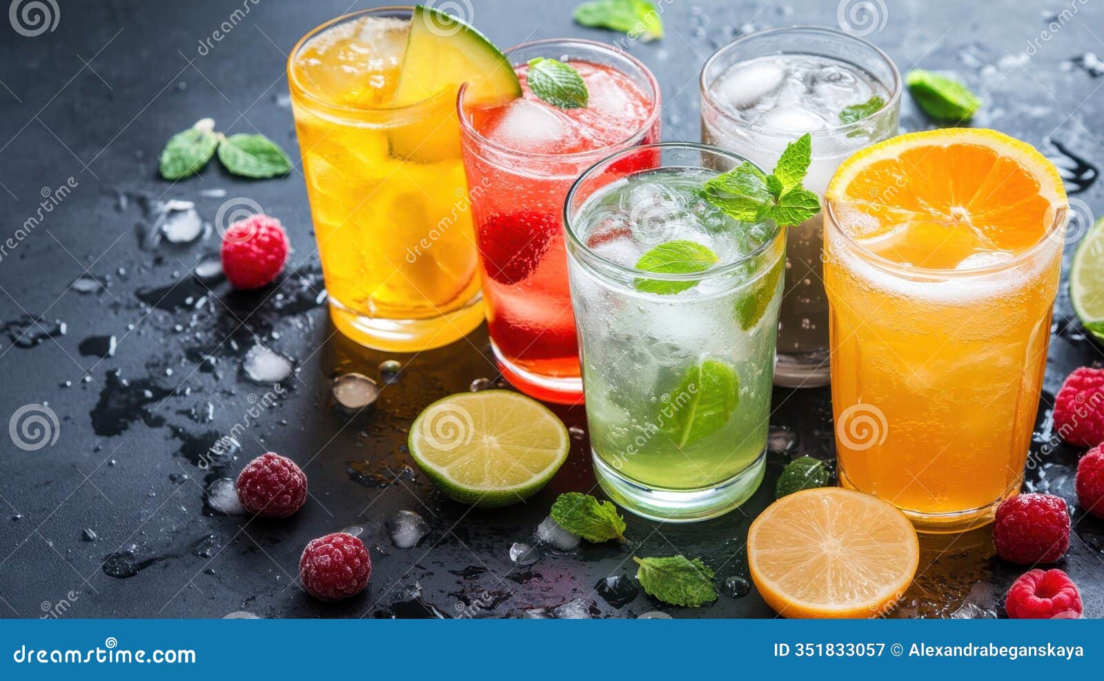 National Mocktail Week Refreshing Hydration Drinks Collection Featuring ...