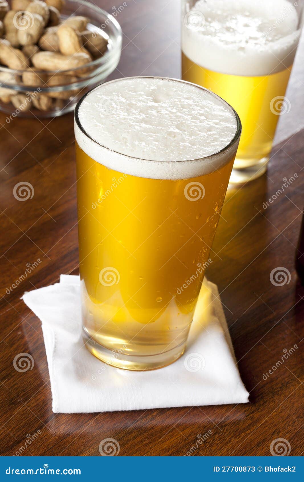 Refreshing Ice Cold Beer stock image. Image of liquid - 27700873