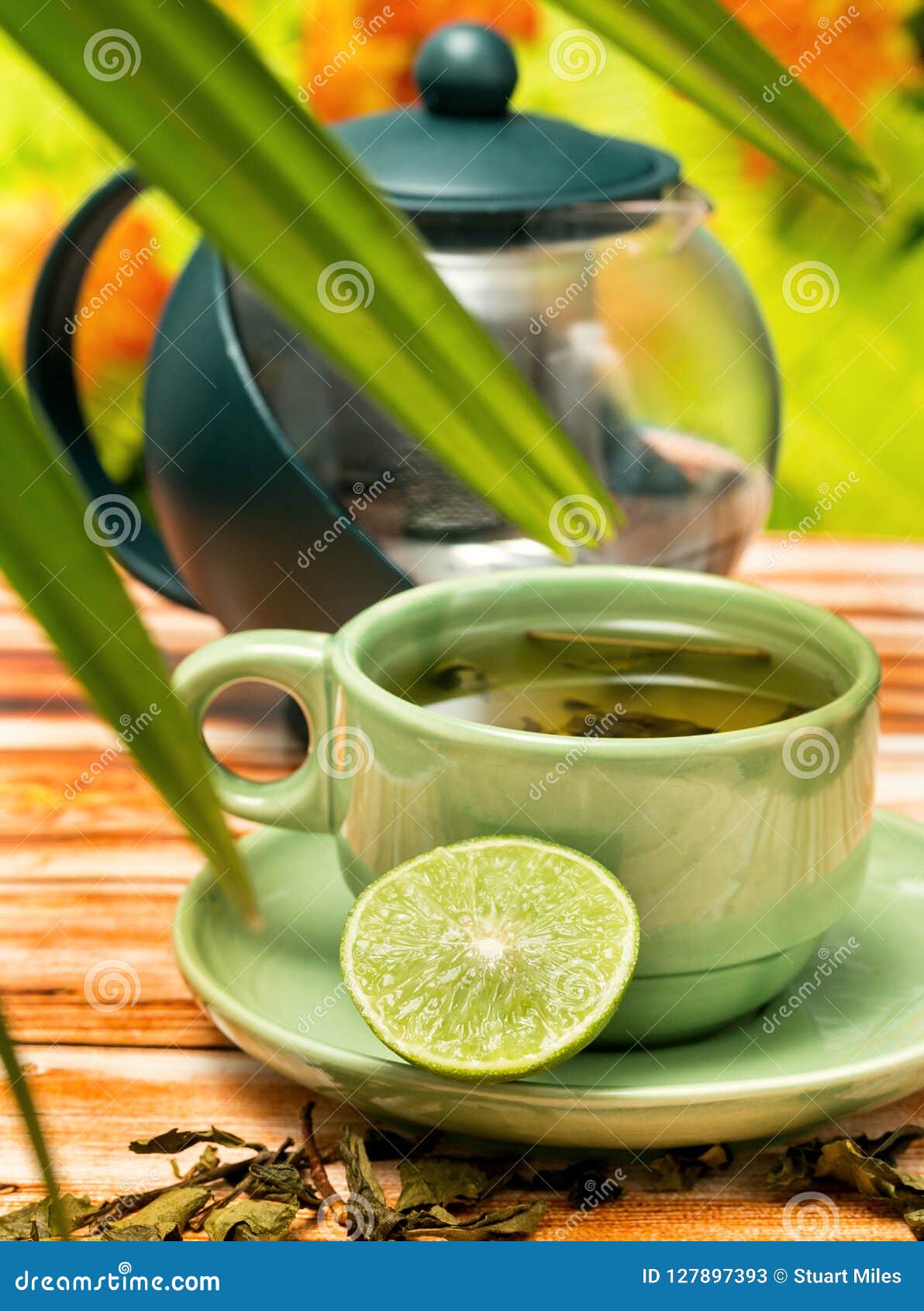 Refreshing Lime Tea Shows Refreshes Refreshment and Refreshed Stock ...