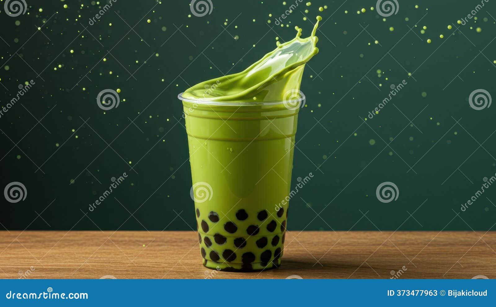 Matcha Bubble Tea. Coloring Page Royalty-Free Stock Photography ...