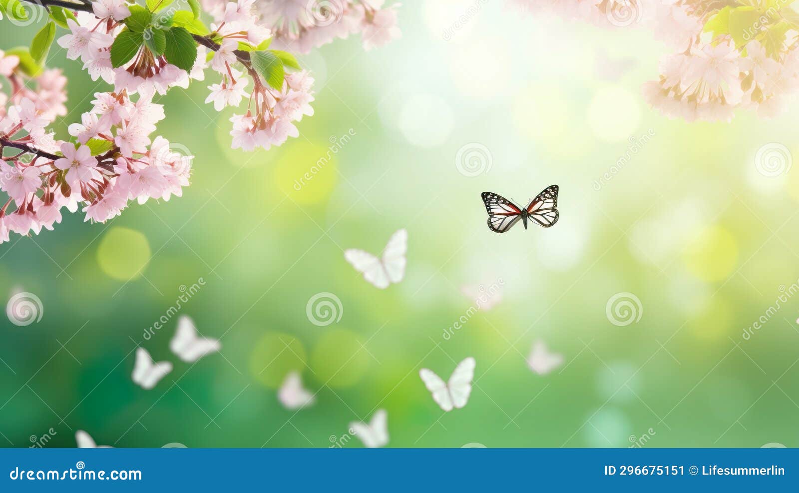 Refreshing Natural Spring Beauty: Awaits You Stock Image - Image of ...