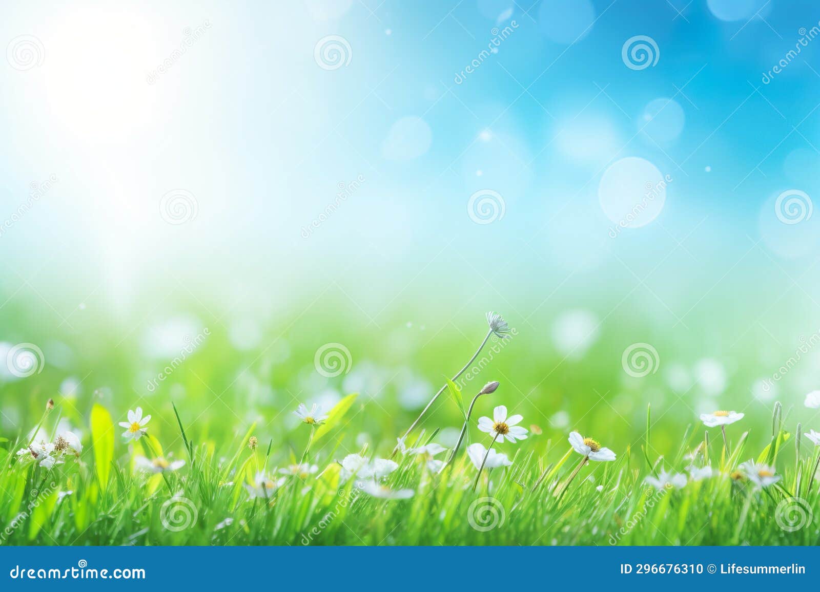 Refreshing Natural Spring Beauty: Awaits You Stock Photo - Image of ...