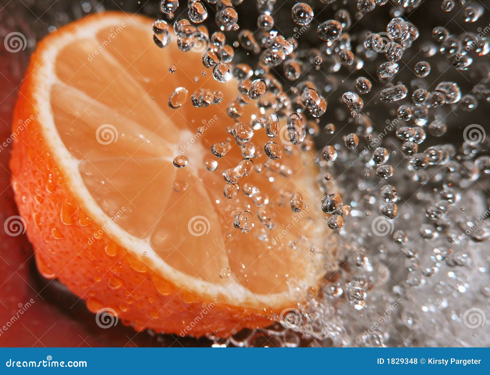 Refreshing orange stock photo. Image of water, splash - 1829348