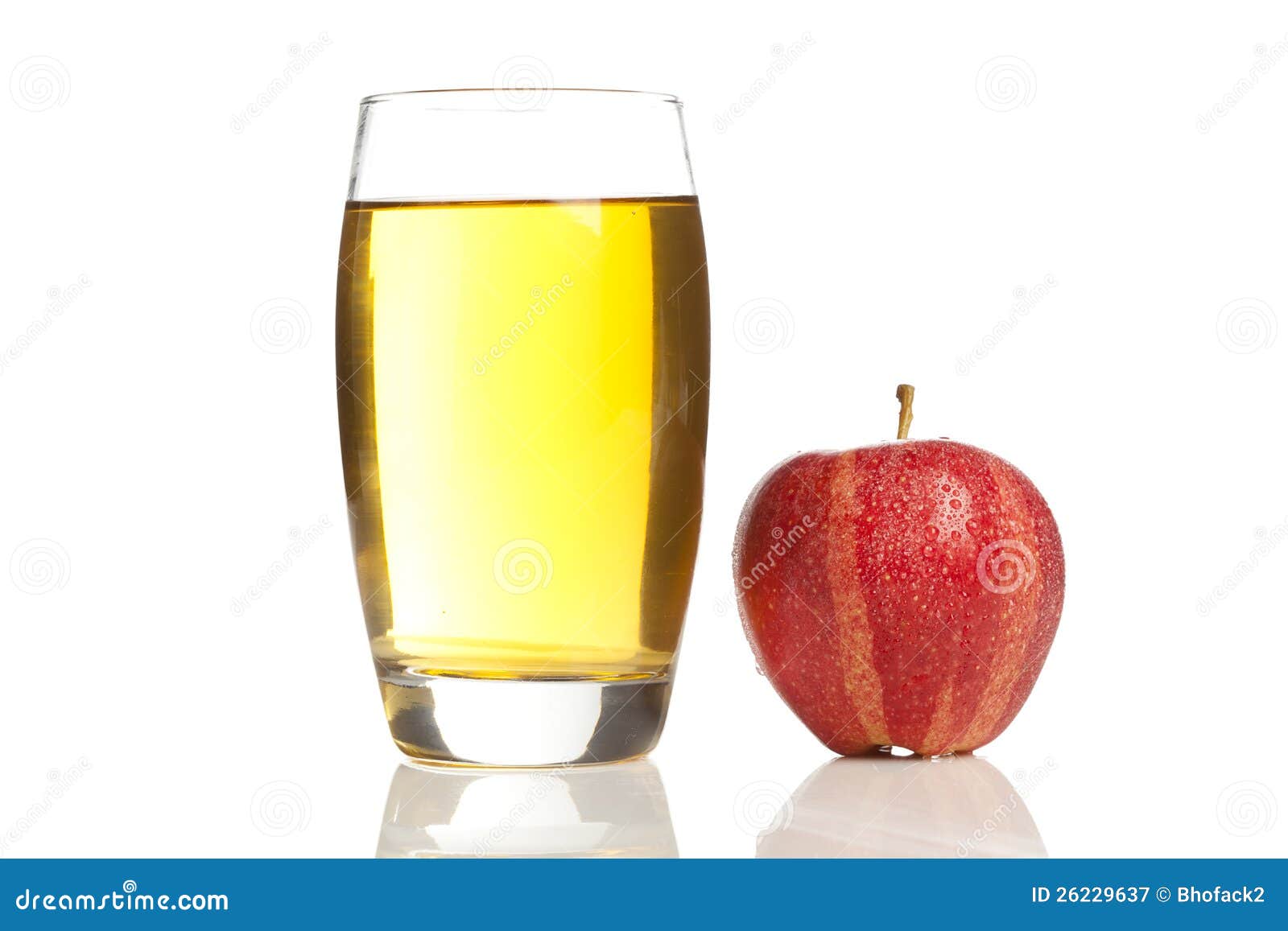 Refreshing Organic Apple Juice Stock Image - Image of healthy, tasty ...