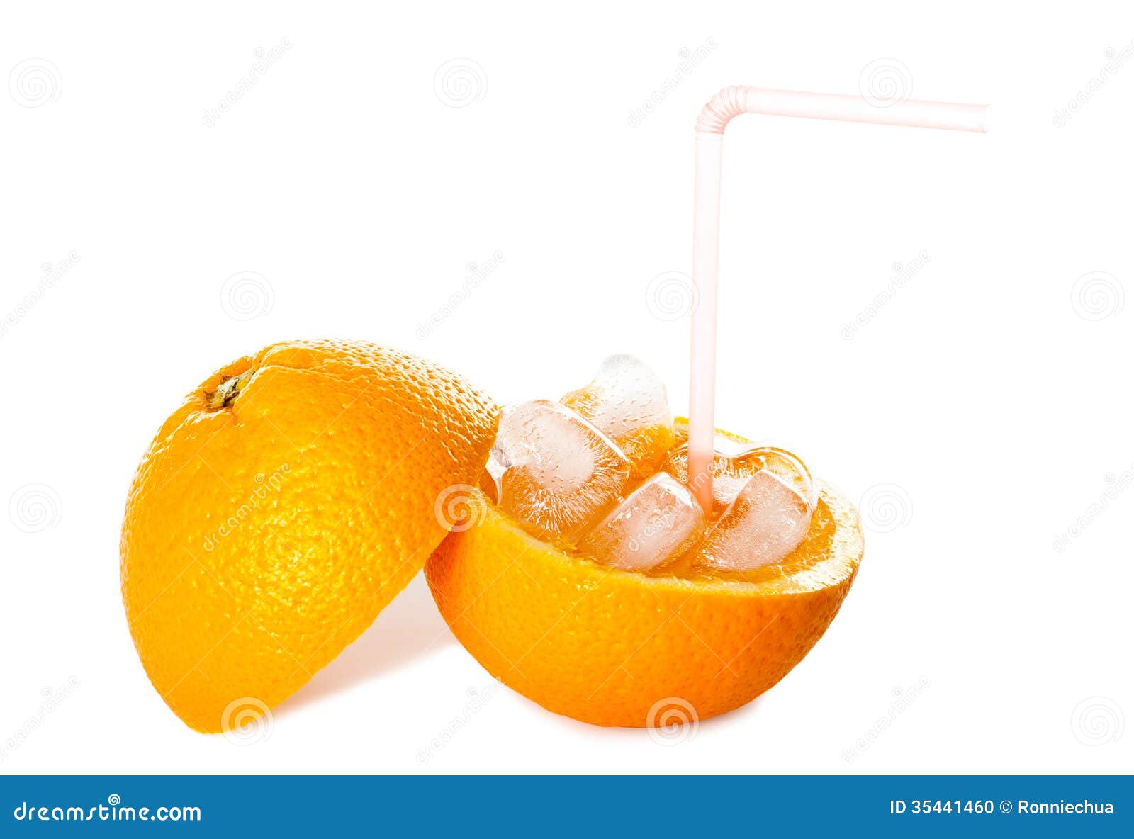 Refreshing Pure Iced Orange Juice Stock Photo - Image of lifestyle ...