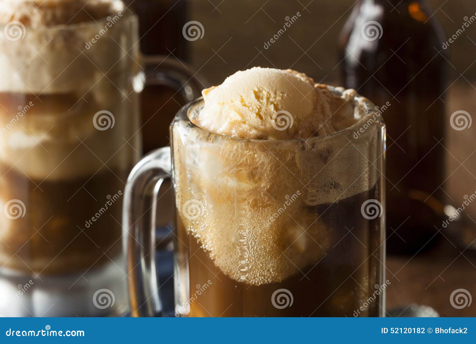 Refreshing Root Beer Float stock photo. Image of jerk - 52120182