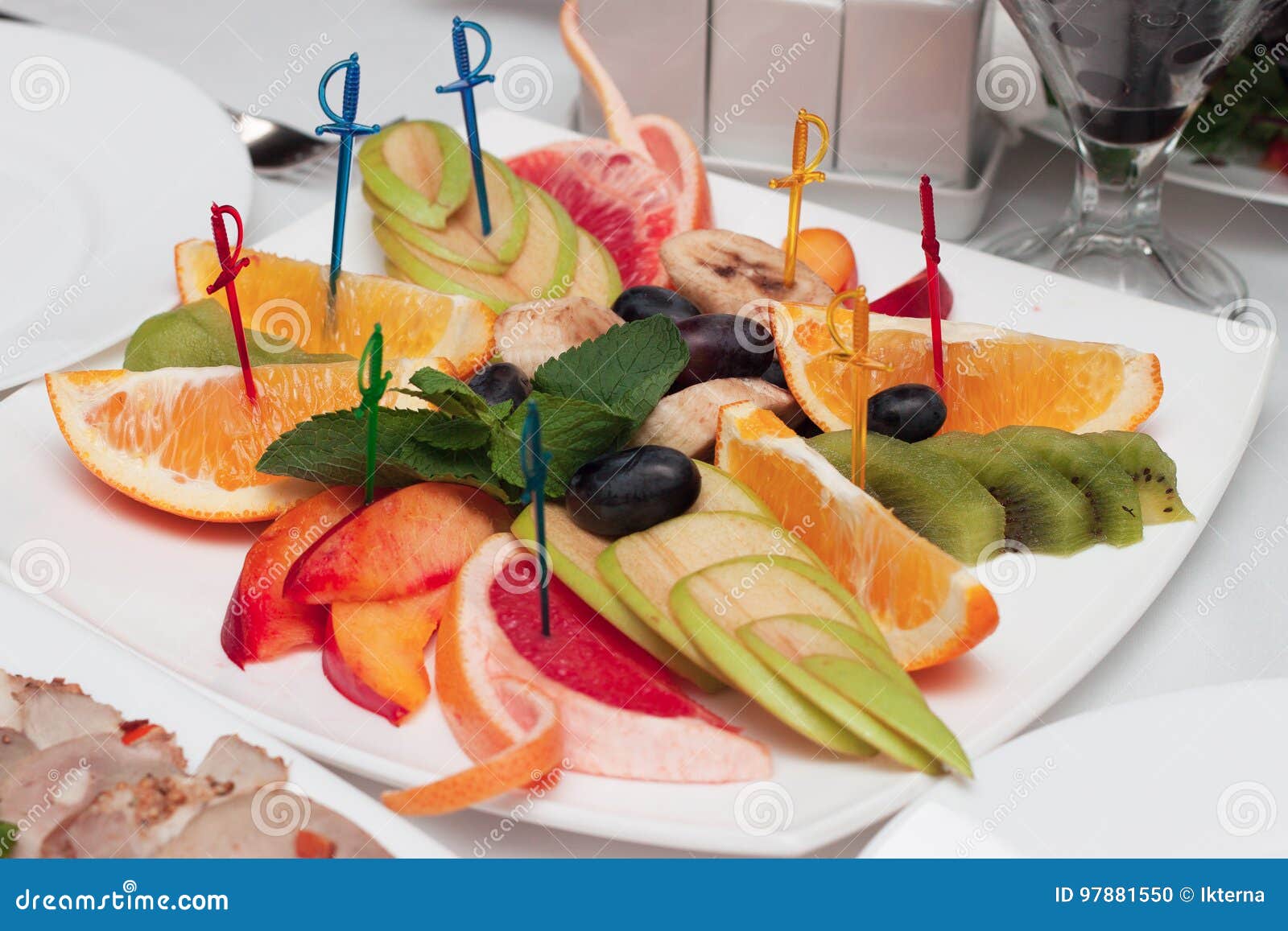 Refreshing Selection of Summer Fruits Stock Photo - Image of refreshing ...