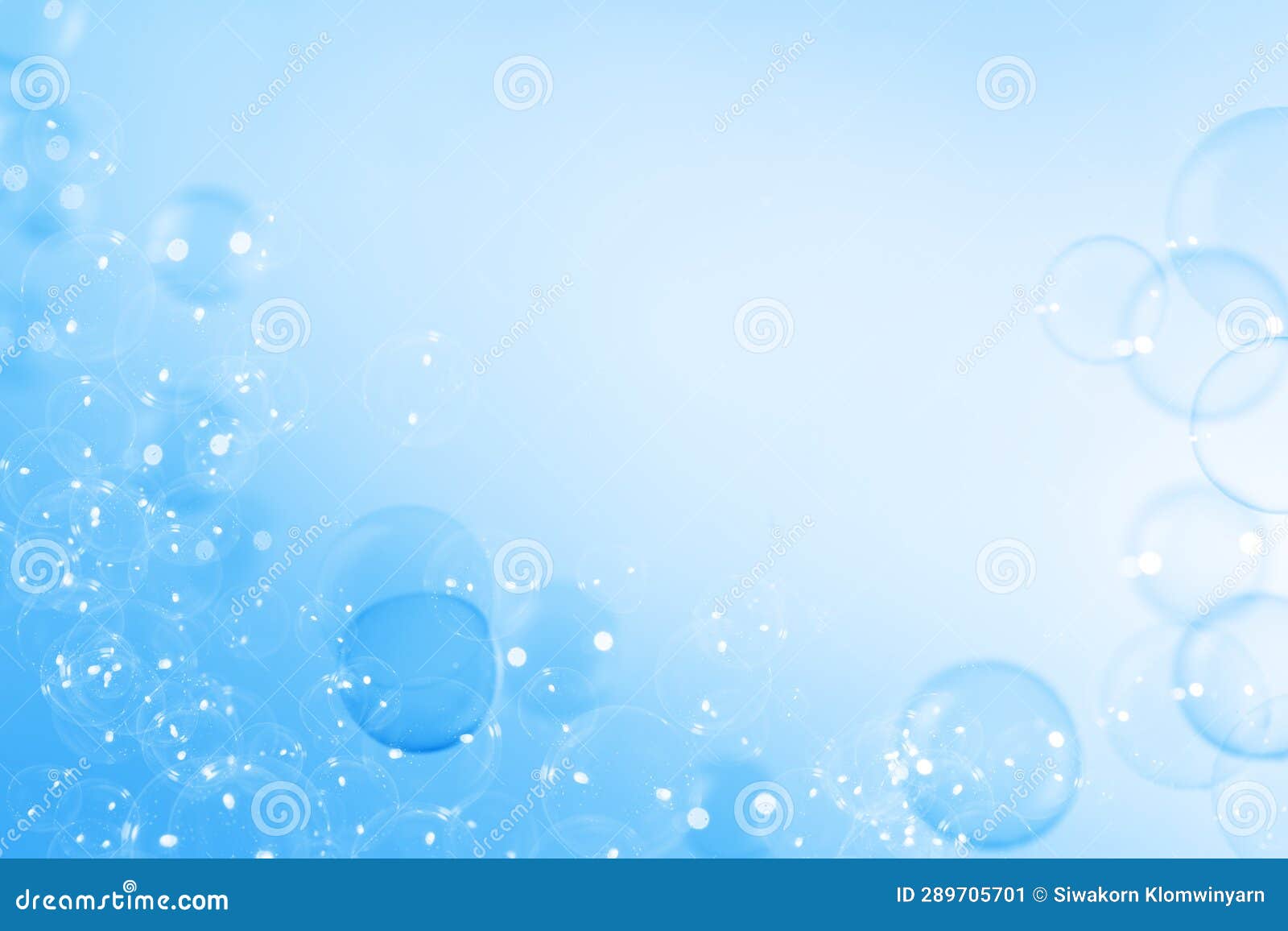 Refreshing of Soap Suds, Bubbles Water. Abstract Blurred Background ...