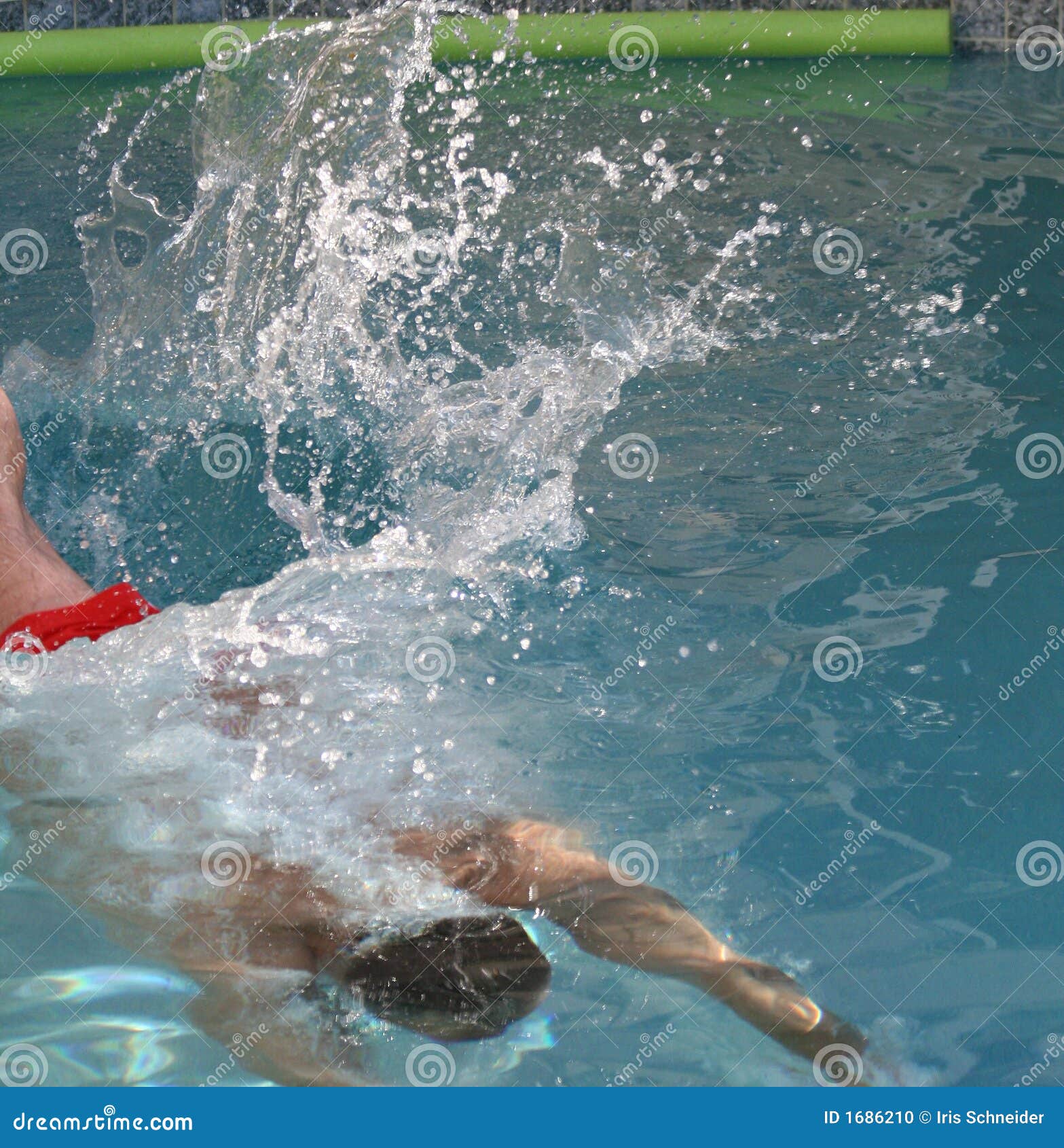 Refreshing splash stock photo. Image of active, exercise - 1686210