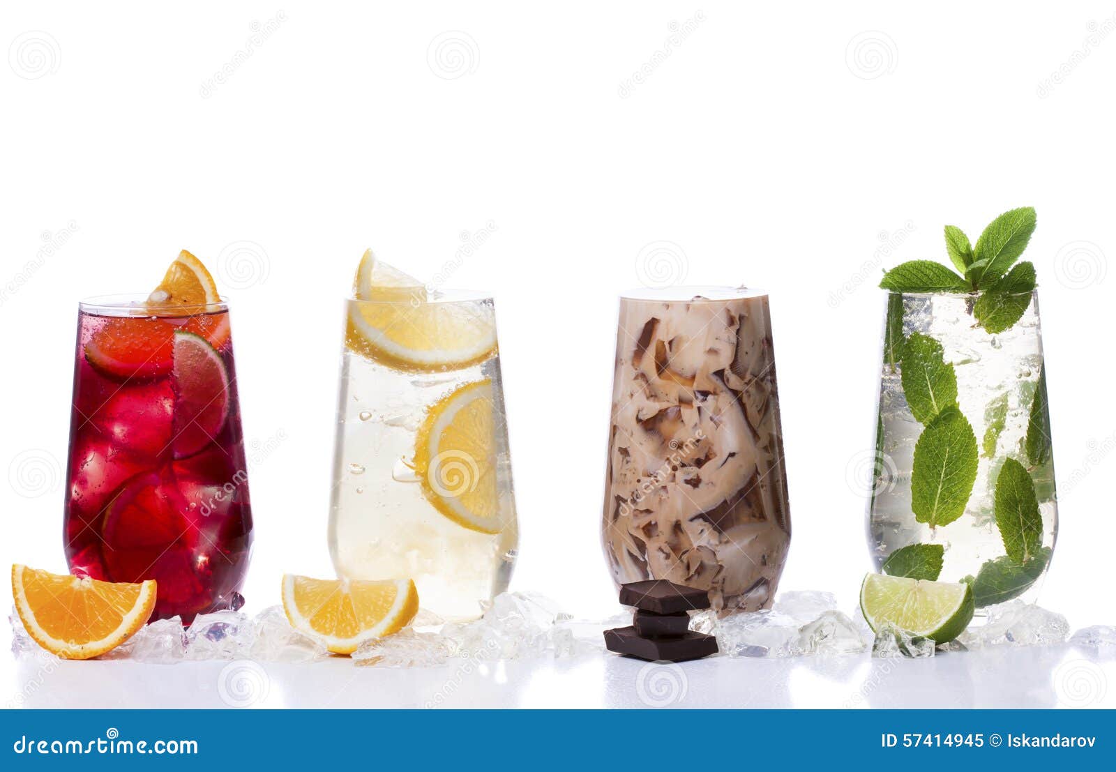 Refreshing Summer Drinks Stock Image Image Of Drink 57414945