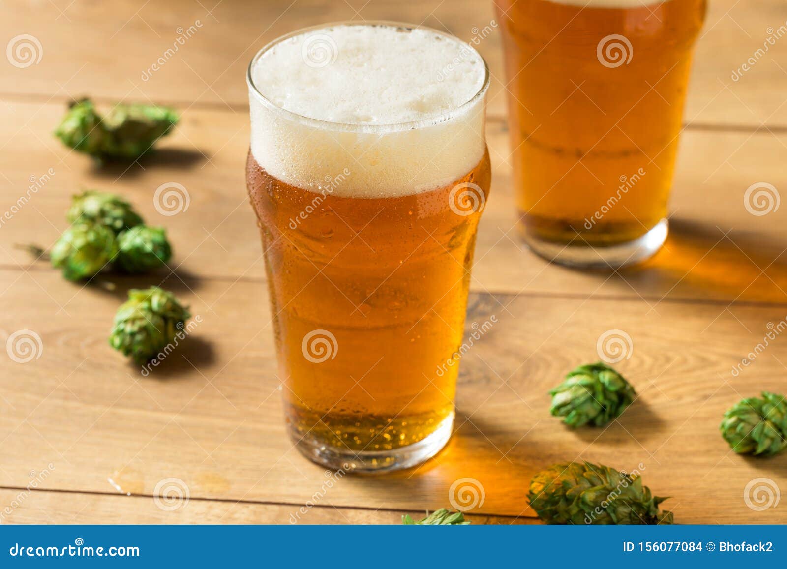 Refreshing Summer IPA Craft Beer Stock Photo - Image of beer, brewing ...