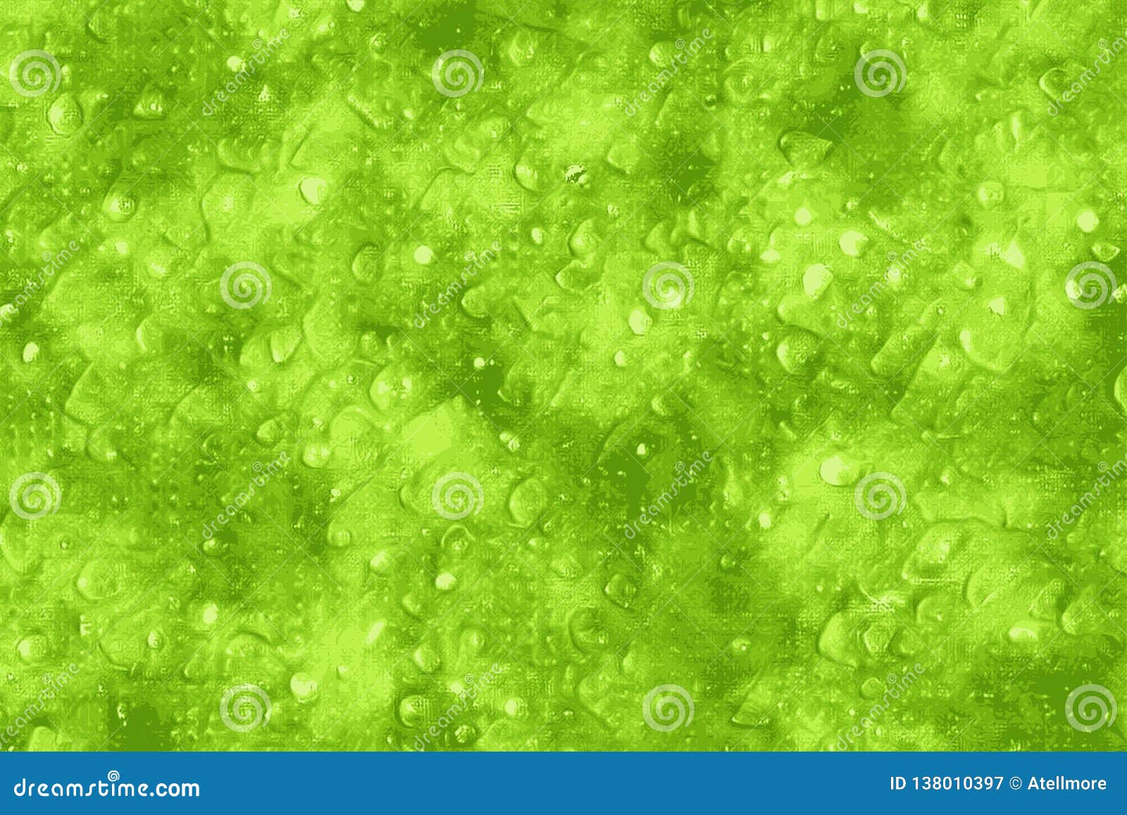 Refreshing Texture of a Green Fruit with Water Droplets on it Stock ...