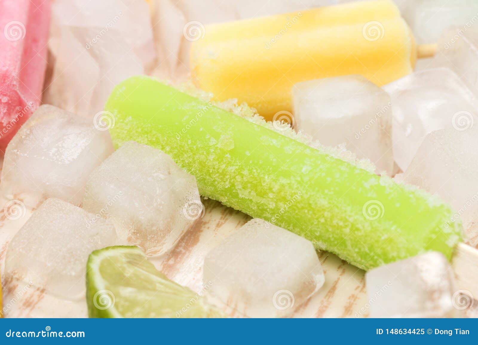Frozen popsicles stock image. Image of life, snack, still - 148634425