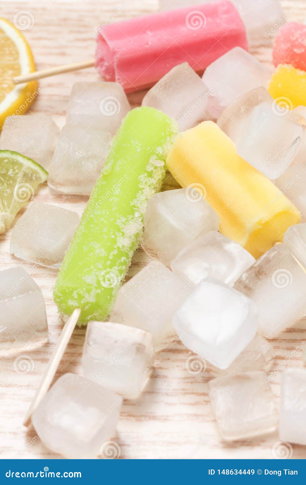 Frozen popsicles stock image. Image of fruit, life, quenching - 148634449