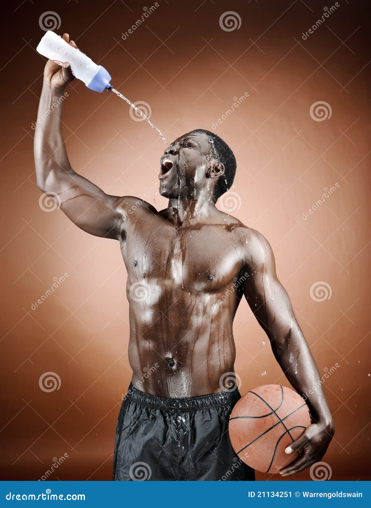 Refreshing water stock image. Image of bottle, male, defined - 21134251