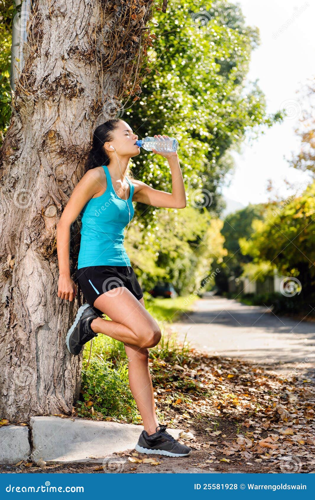 Refreshing water athlete stock photo. Image of athletic - 25581928