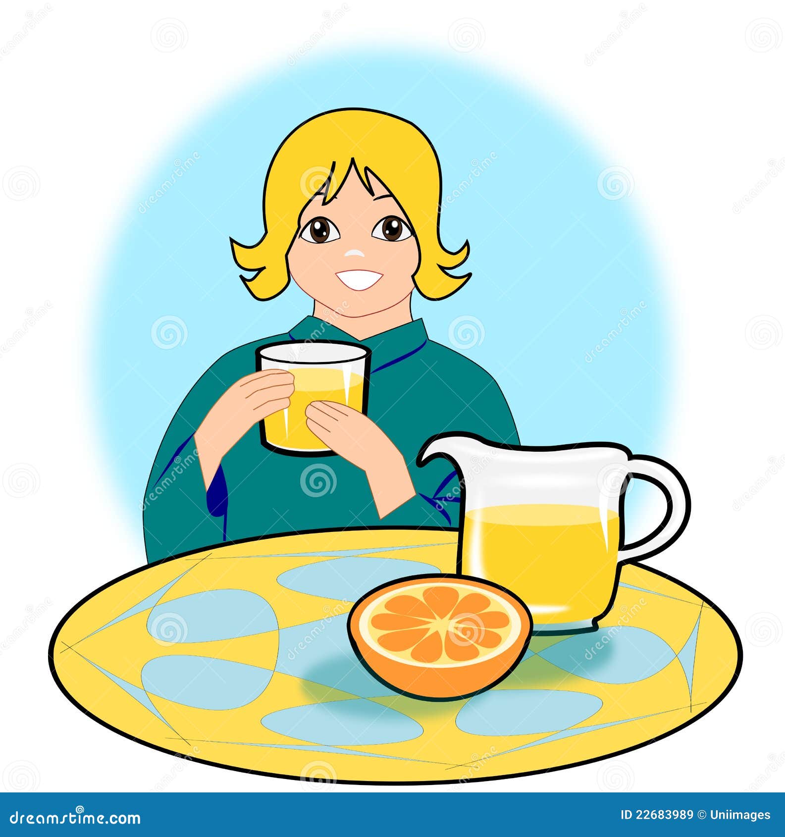 Refreshment stock illustration. Illustration of freshness - 22683989