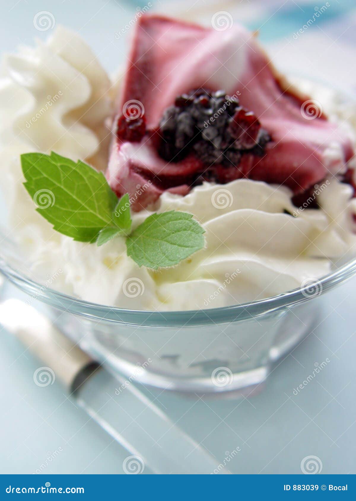 Refreshment stock image. Image of dessert, cream, cold - 883039