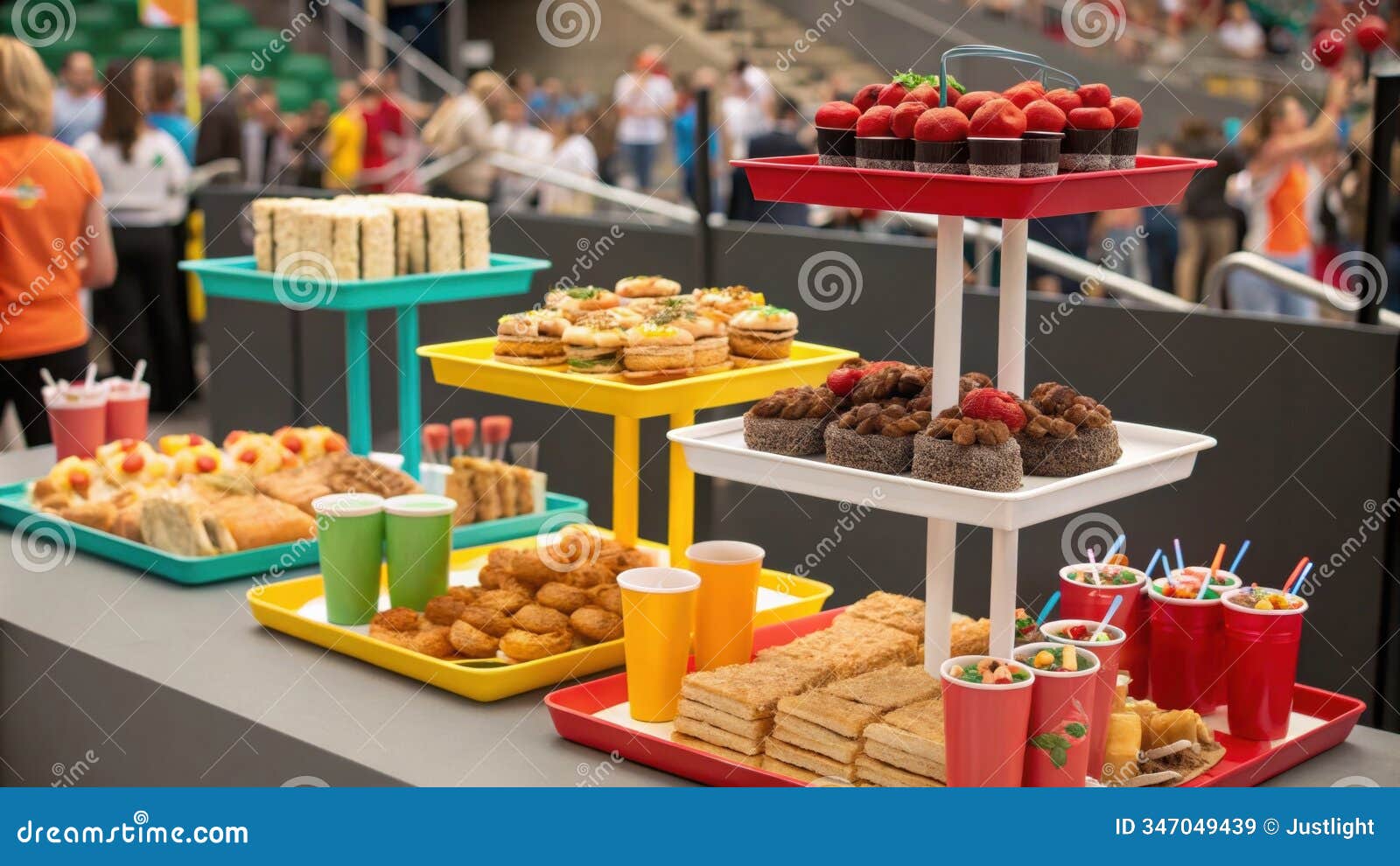 Refreshment Bars Serve a Variety of Snacks and Drinks Fueling the ...