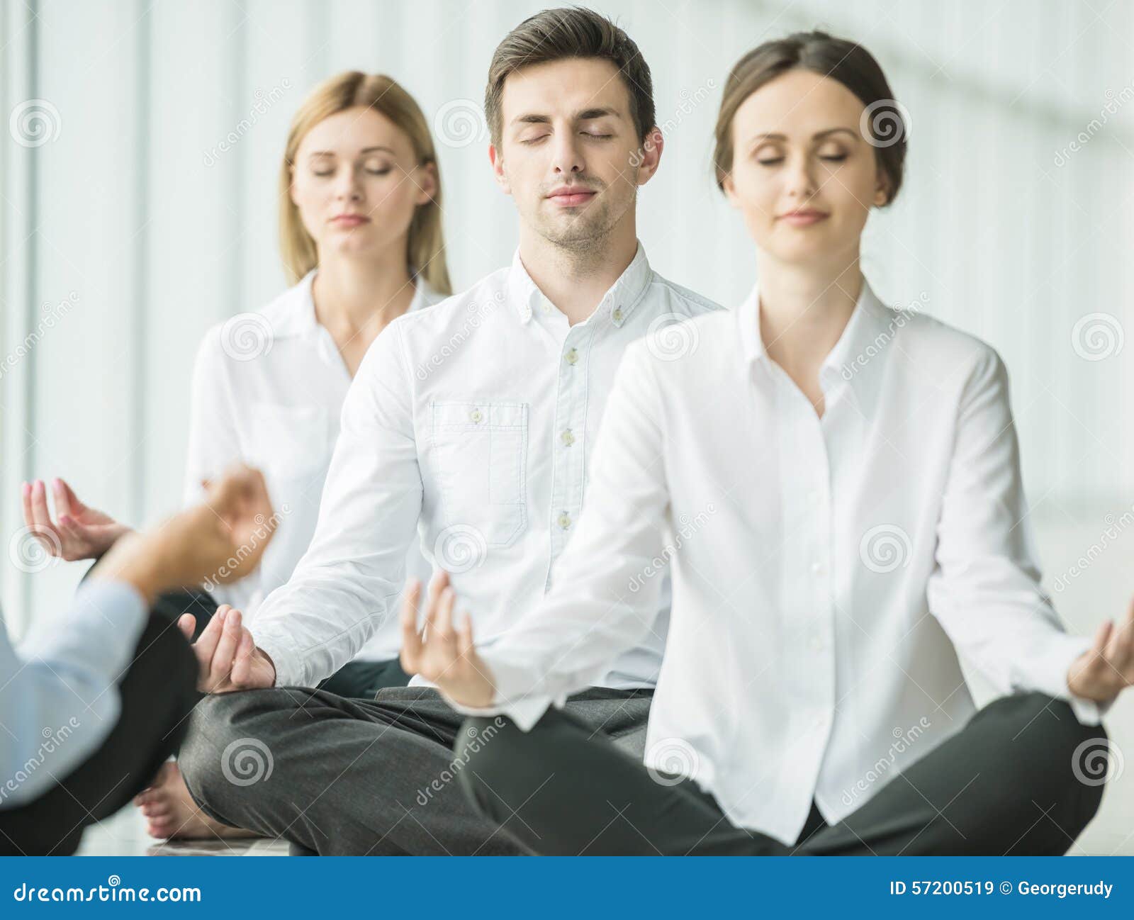 Refreshment at office stock image. Image of mature, businesspeople ...