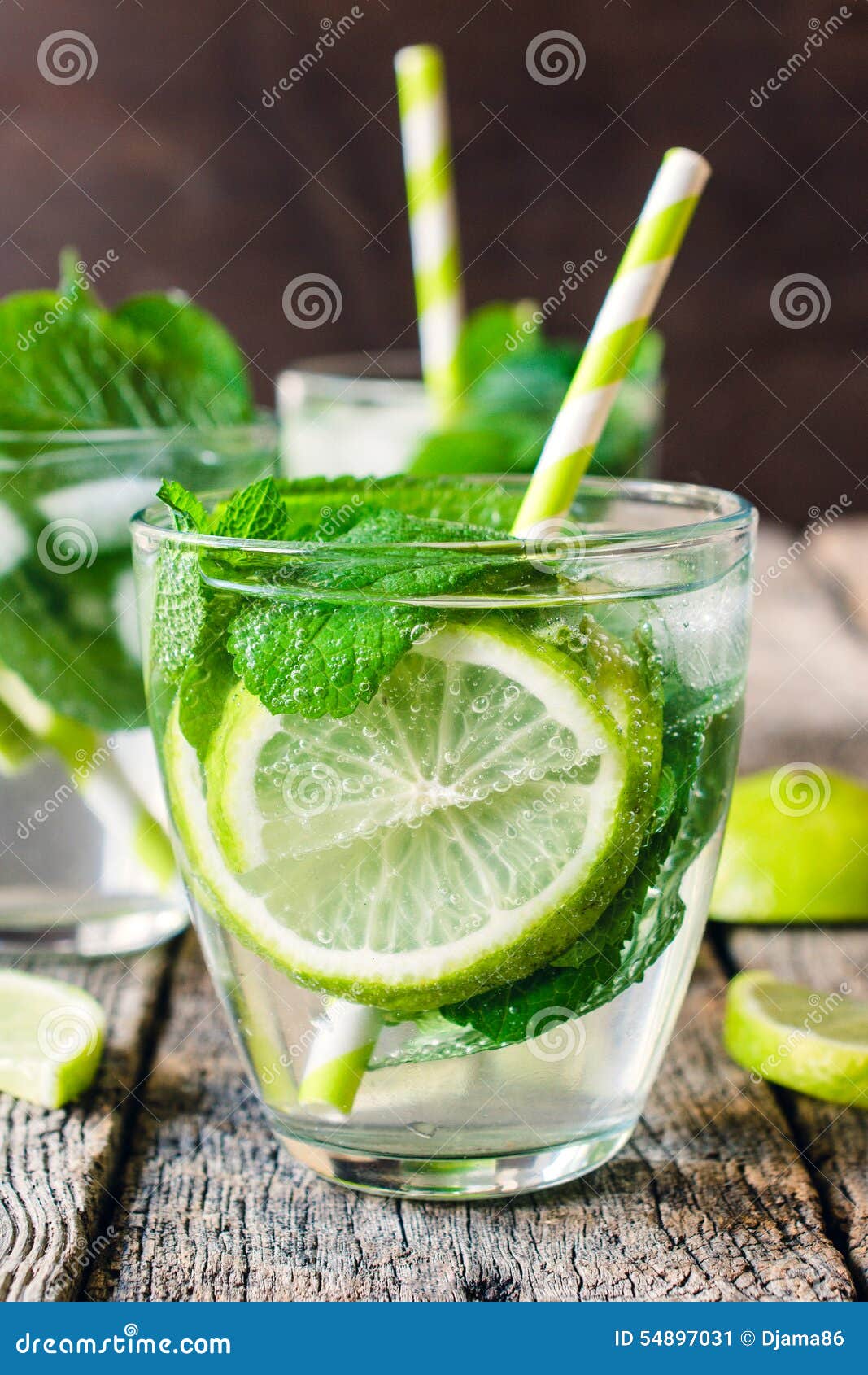 Refreshment time stock image. Image of herb, diet, fruit - 54897031