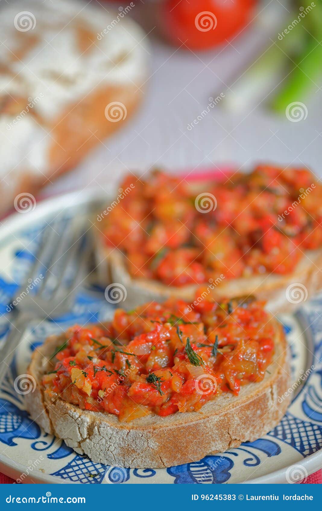 Refreshments Traditional Food Stock Image - Image of cooking, parsley ...