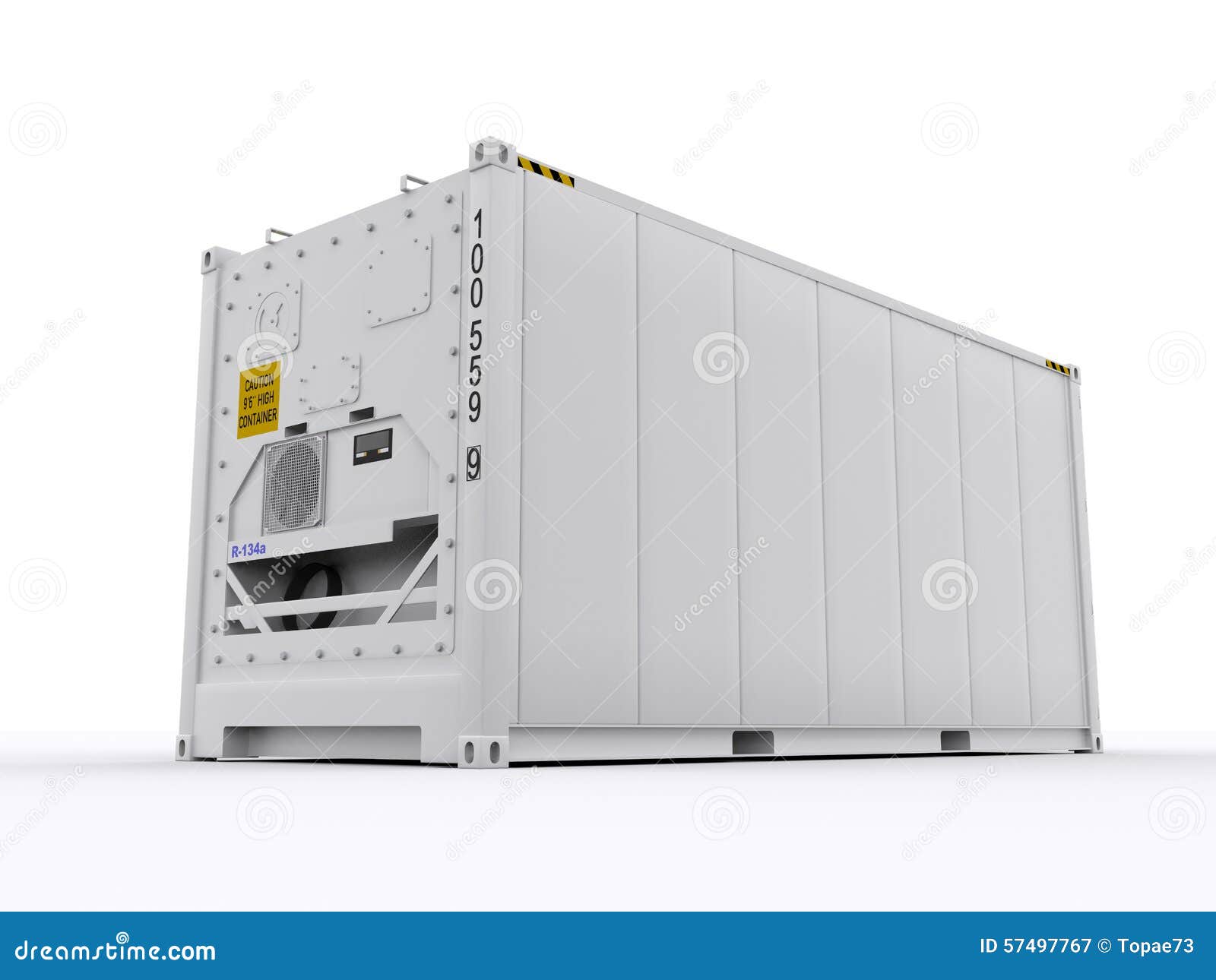 Container Ship Transporting Large Cargo To Import And Export Goods ...