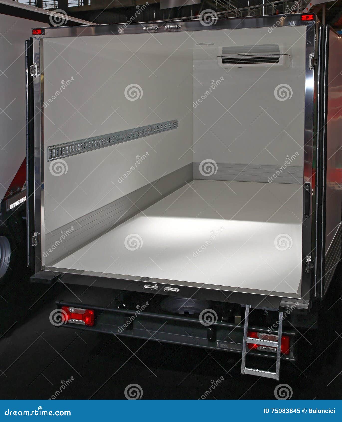 Refrigerated Truck stock image. Image of transportation - 75083845