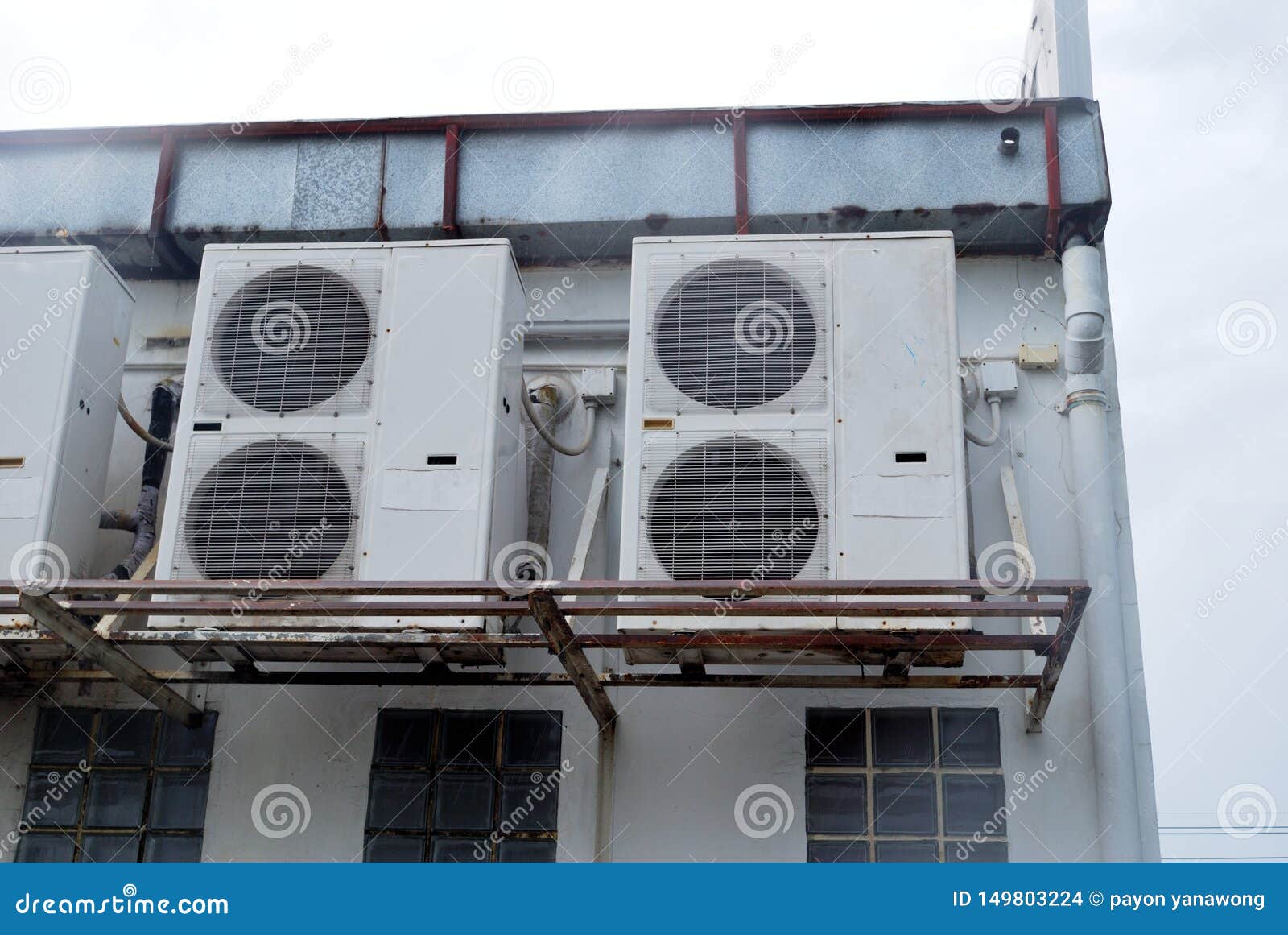Refrigeration Compressor And Rack Royalty-Free Stock Photo ...