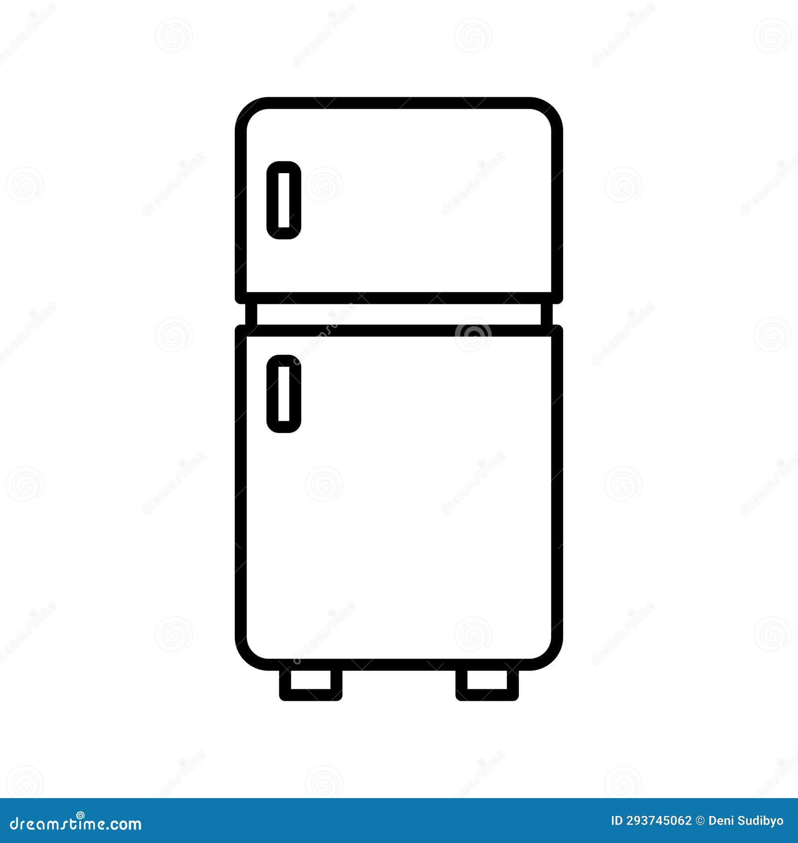Refrigerator Icon Vector Design Templates Simple and Modern Stock ...