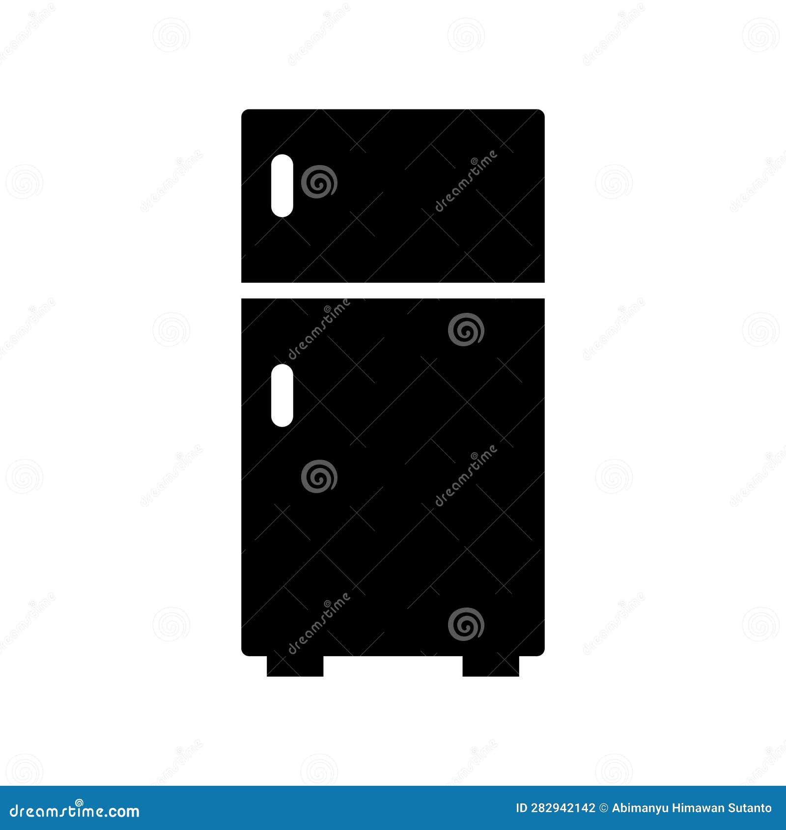 Refrigerator icon vector stock vector. Illustration of shiny - 282942142