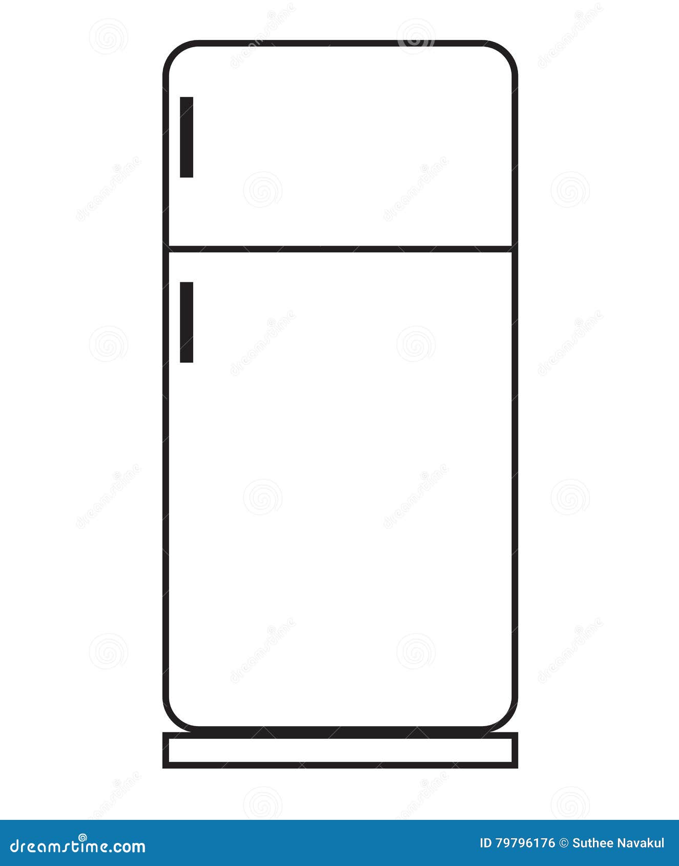 Refrigerator Icon. Refrigerator For Food Storage Symbol. Sign Icebox ...