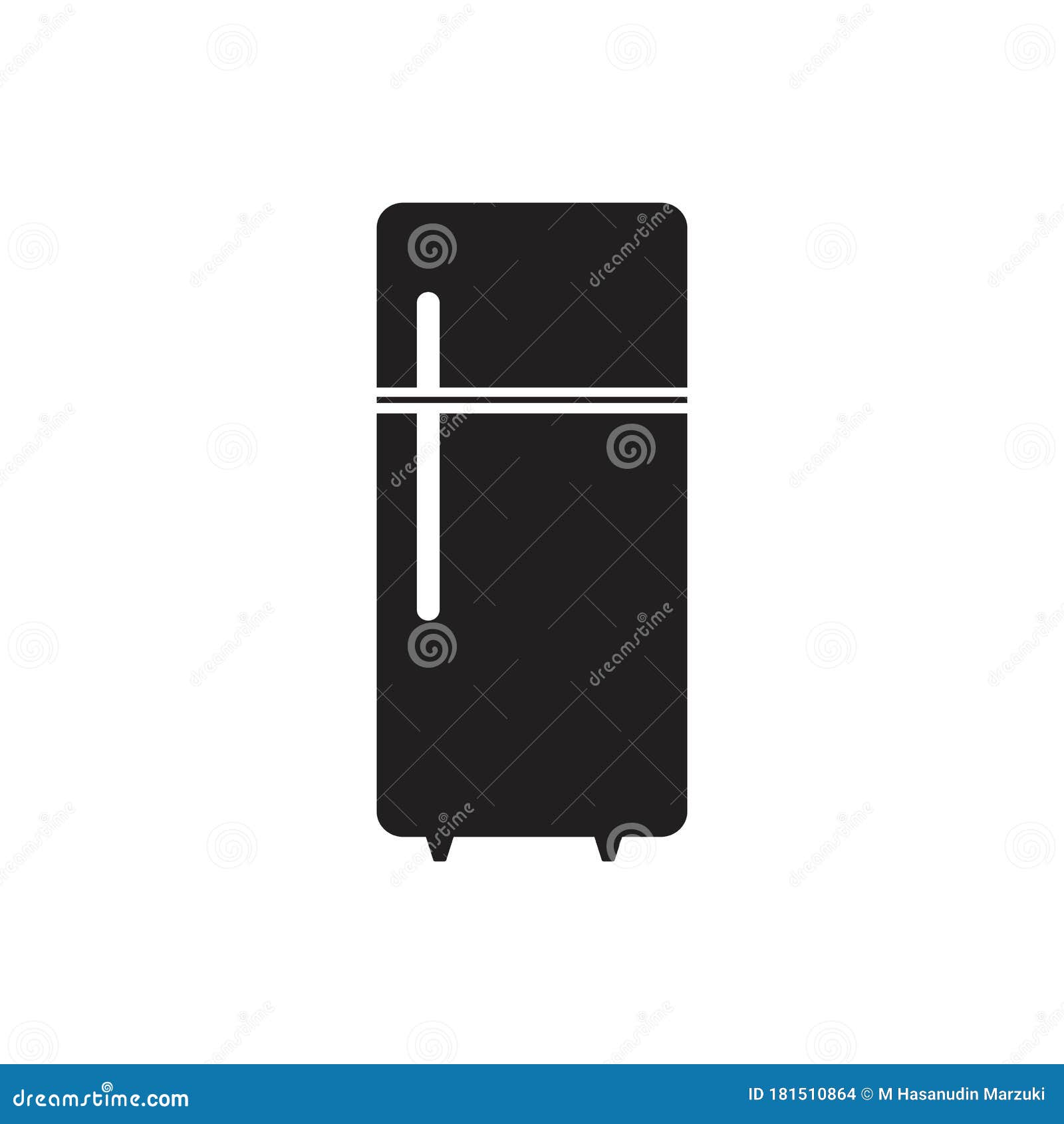 Refrigerator logo icon stock vector. Illustration of logo - 181510864