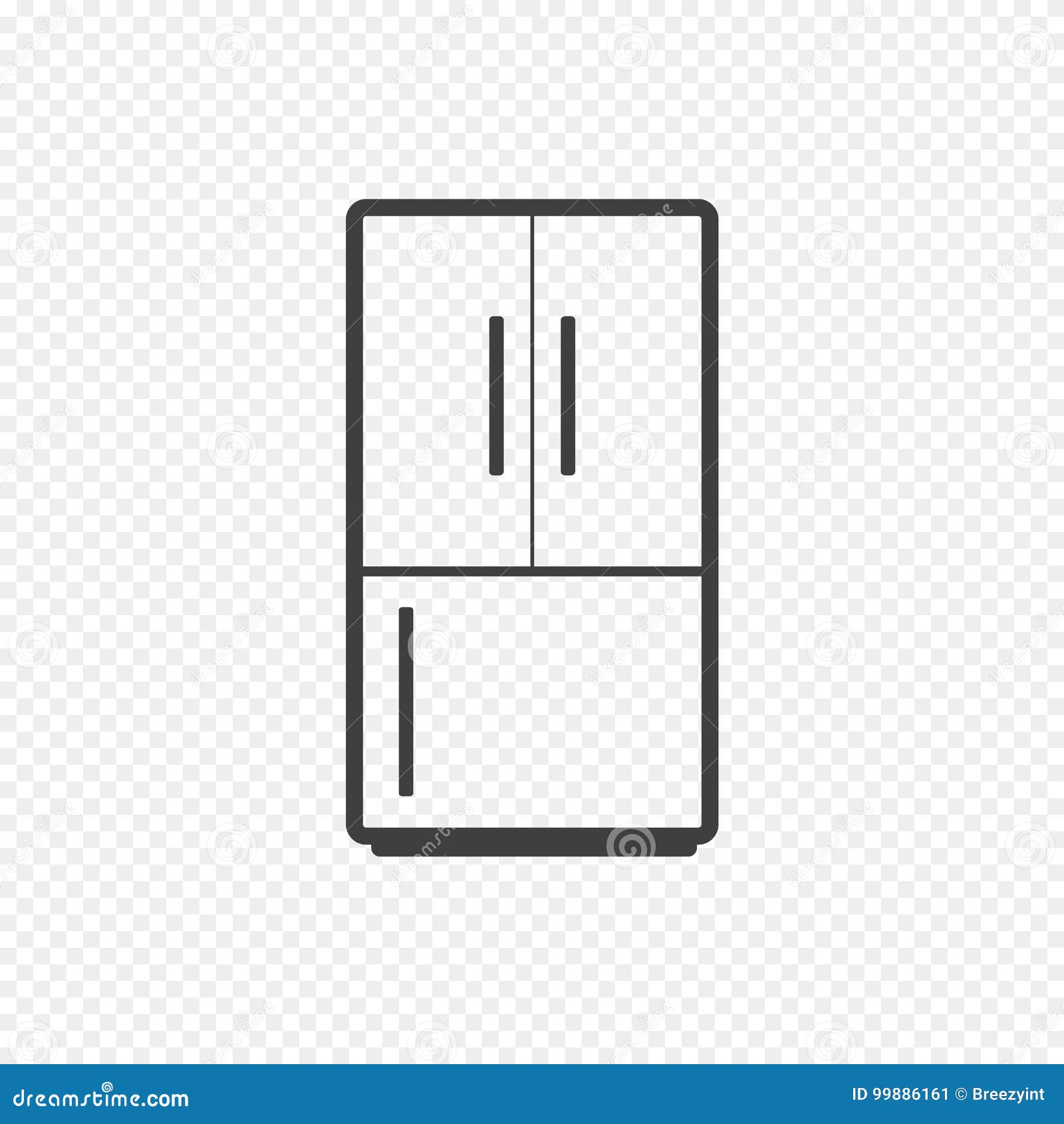 Refrigerator Vector Icon Isolated on Transparent Background Stock ... Refrigerator Vector Icon Isolated on Transparent Background Stock ...