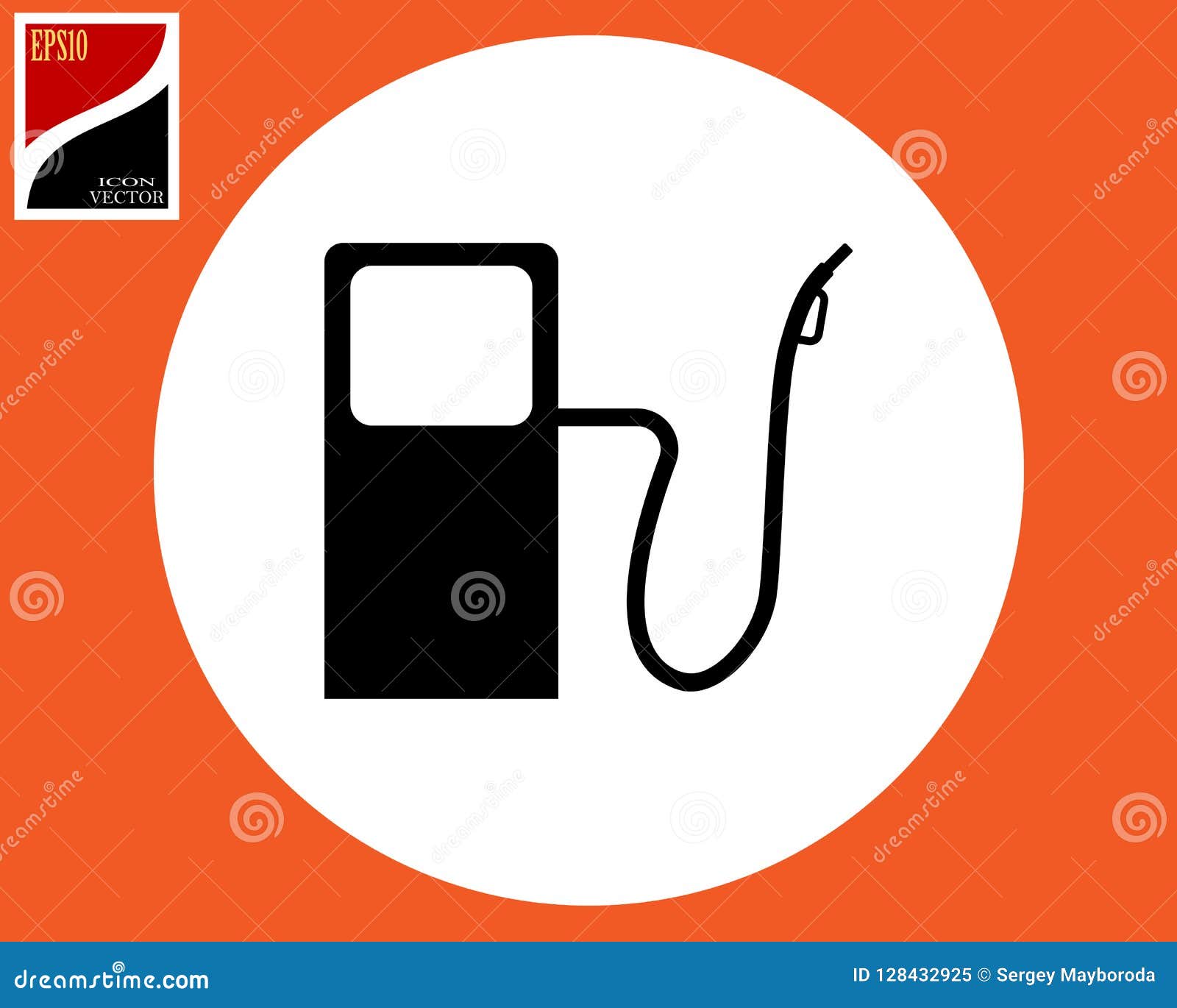 Refueling Icon Vector | CartoonDealer.com #128432925