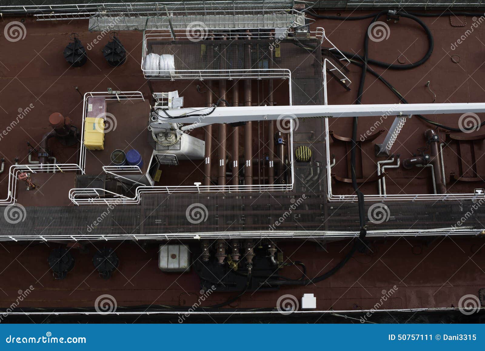 Refueling Operation at Sea stock image. Image of connected - 50757111