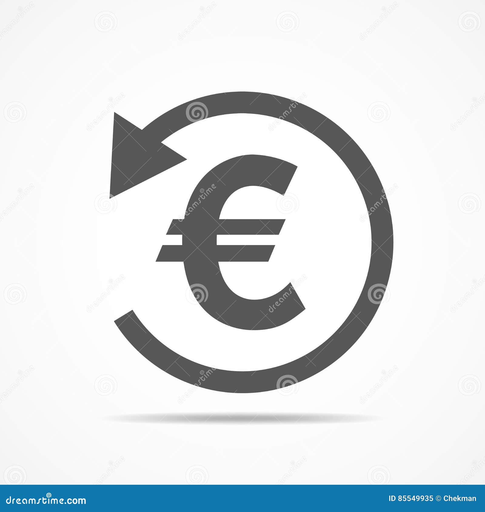 Refund Money Icon. Vector Illustration Stock Illustration ...