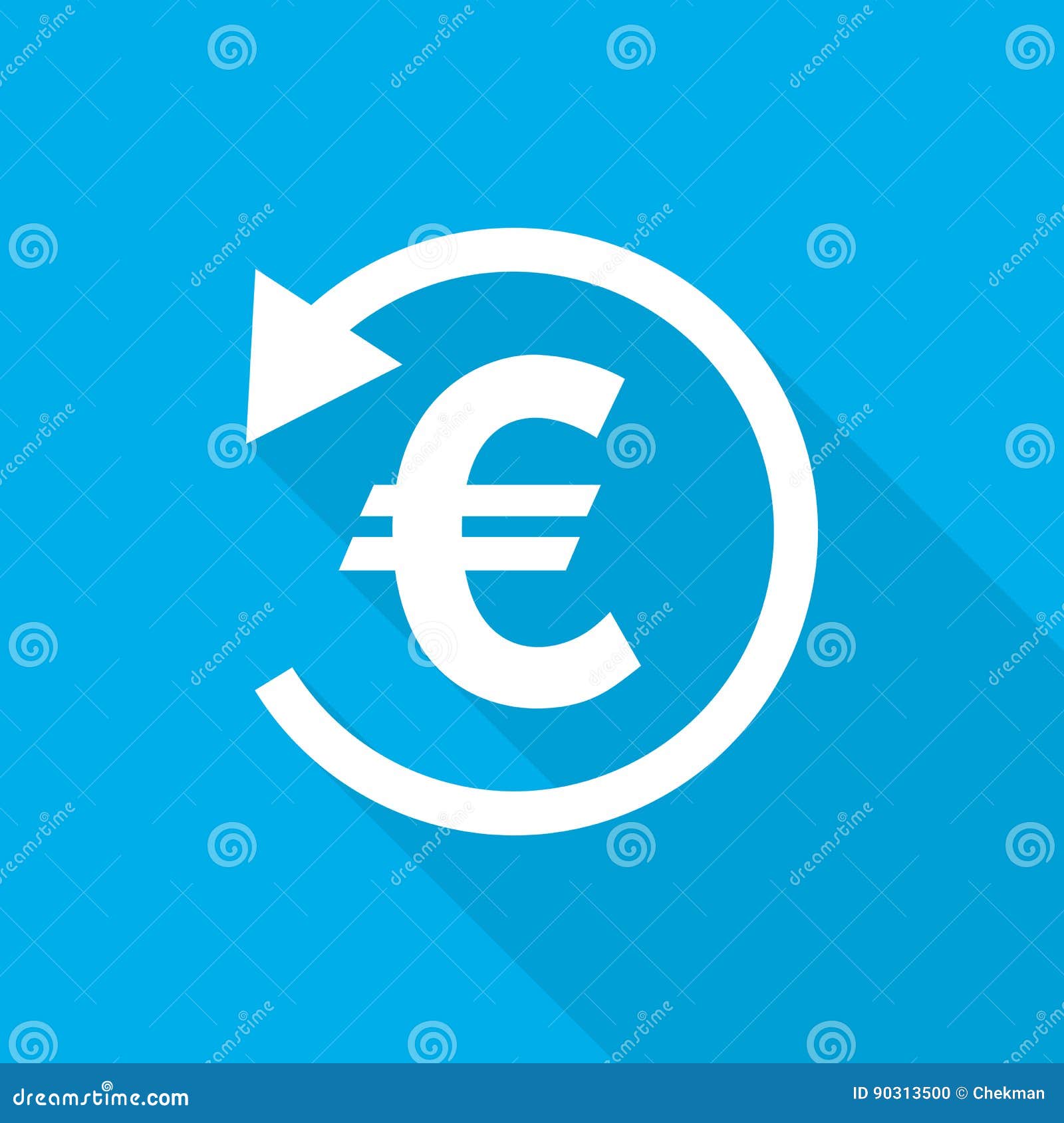 Refund Money Icon. Vector Illustration. Stock Illustration ...