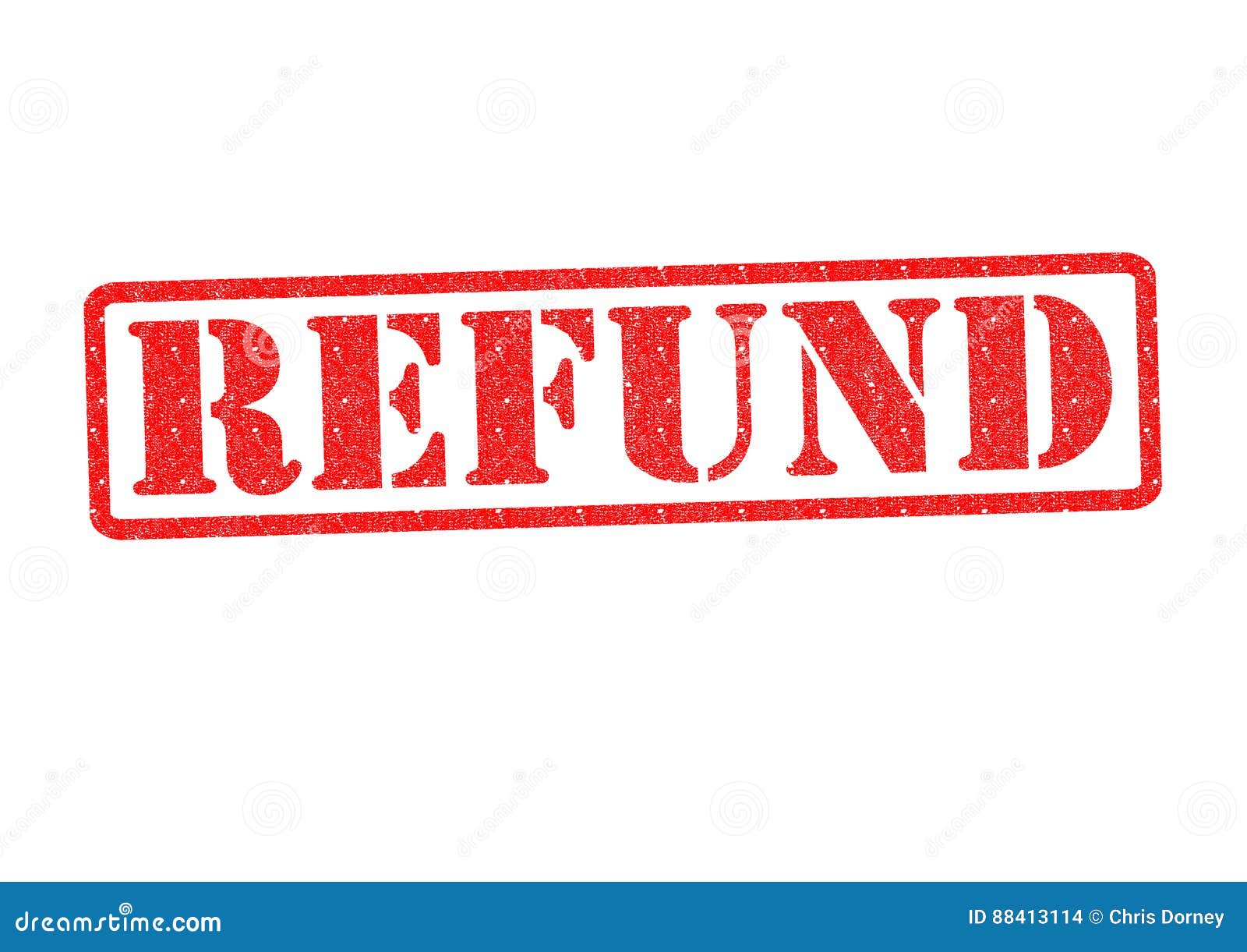 REFUND Rubber Stamp stock photo. Image of remuneration - 88413114