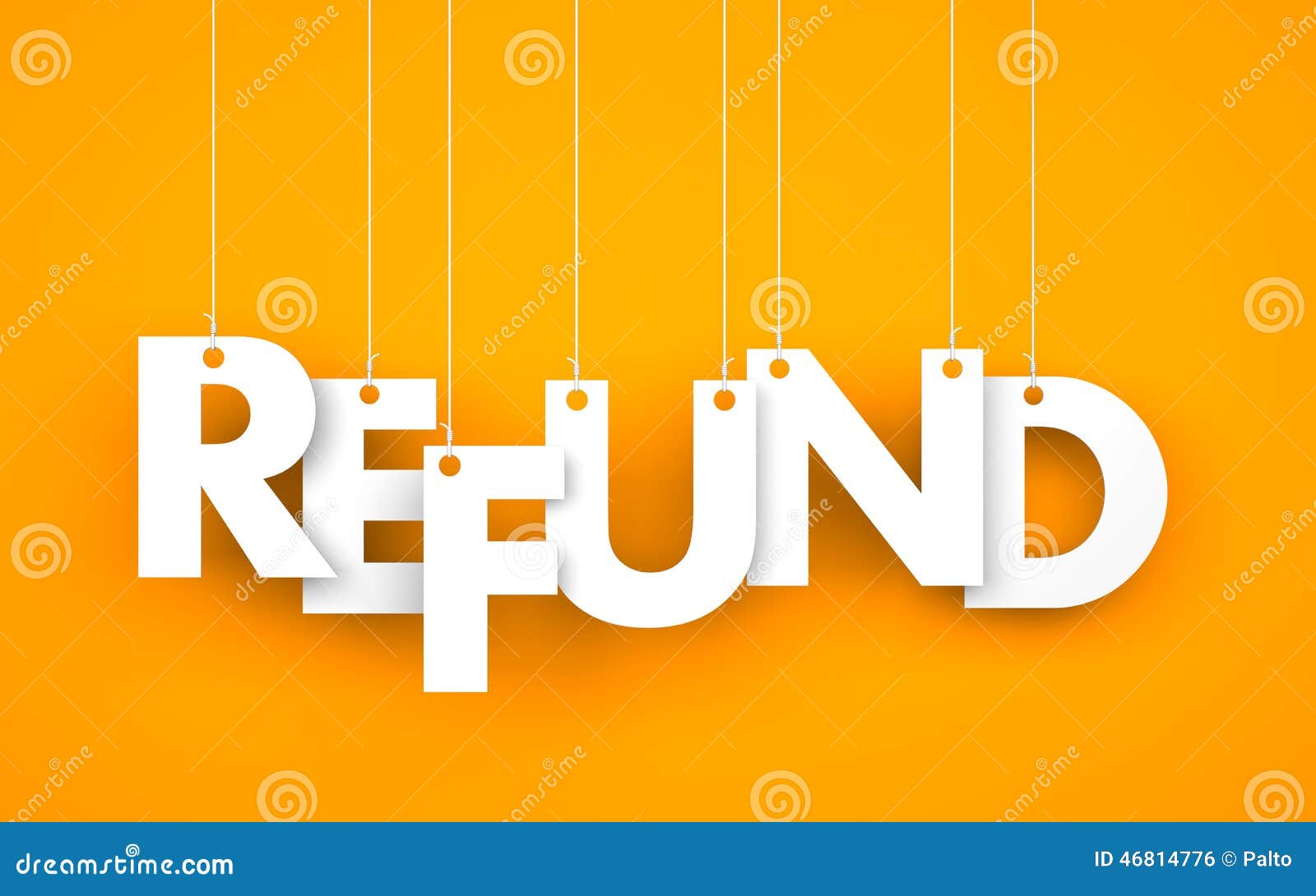 Refund stock illustration. Illustration of glass, product - 46814776