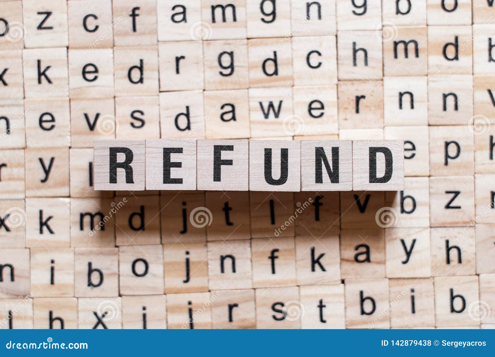 Refund word concept stock photo. Image of money, accounting - 142879438