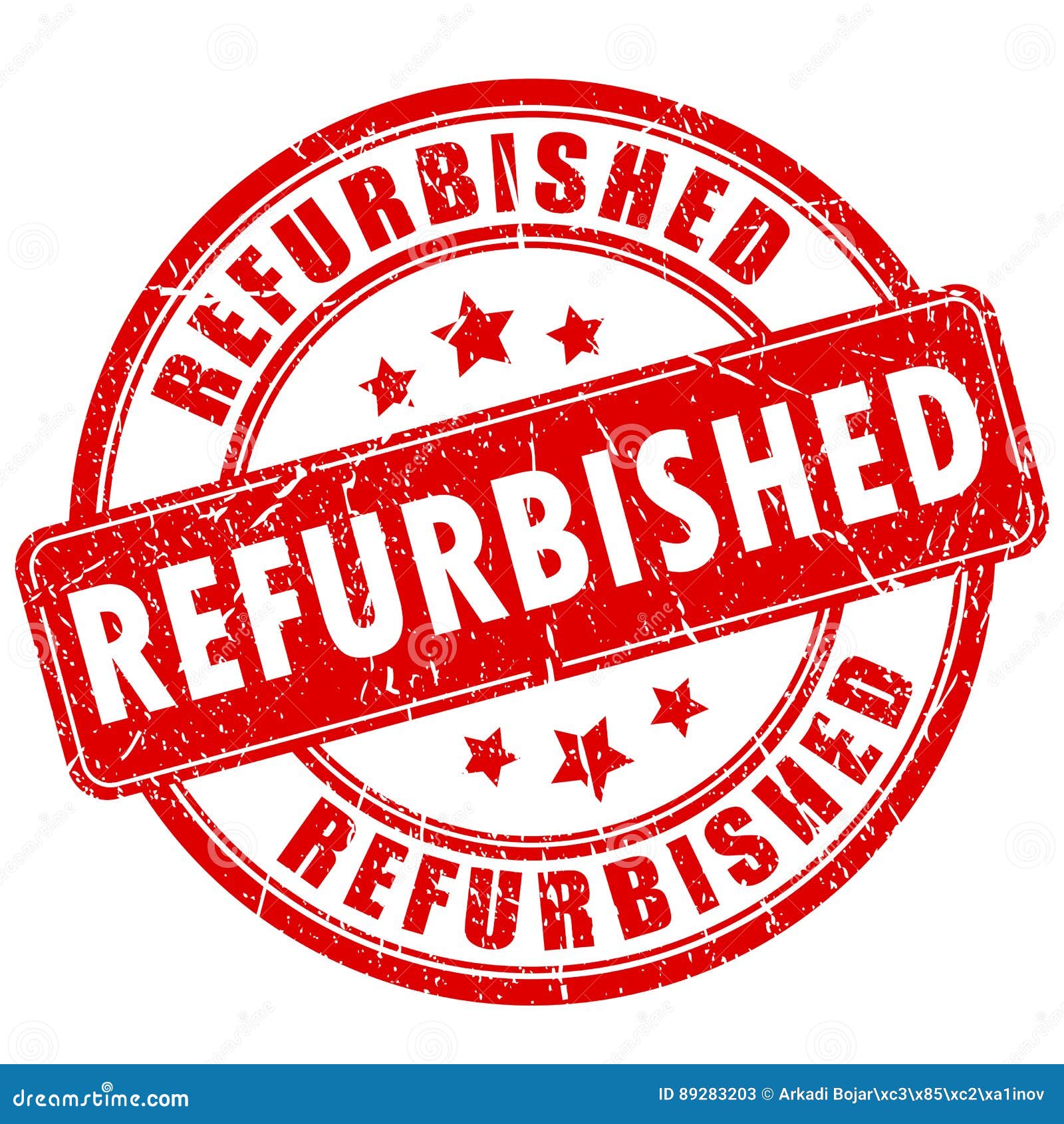 Refurbished Product Vector Rubber Stamp Stock Vector - Illustration of ...