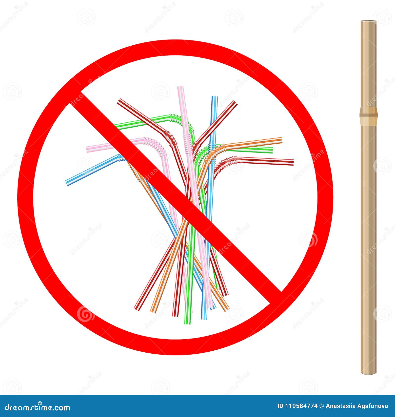 Refusal of Disposable Plastic Drinking Straw in Favor of Reusable ...