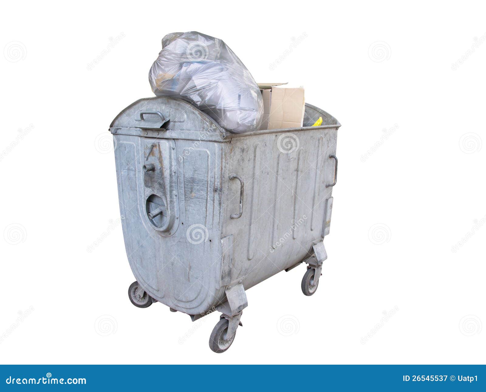 Refuse bin stock image. Image of city, fence, cleaning - 26545537