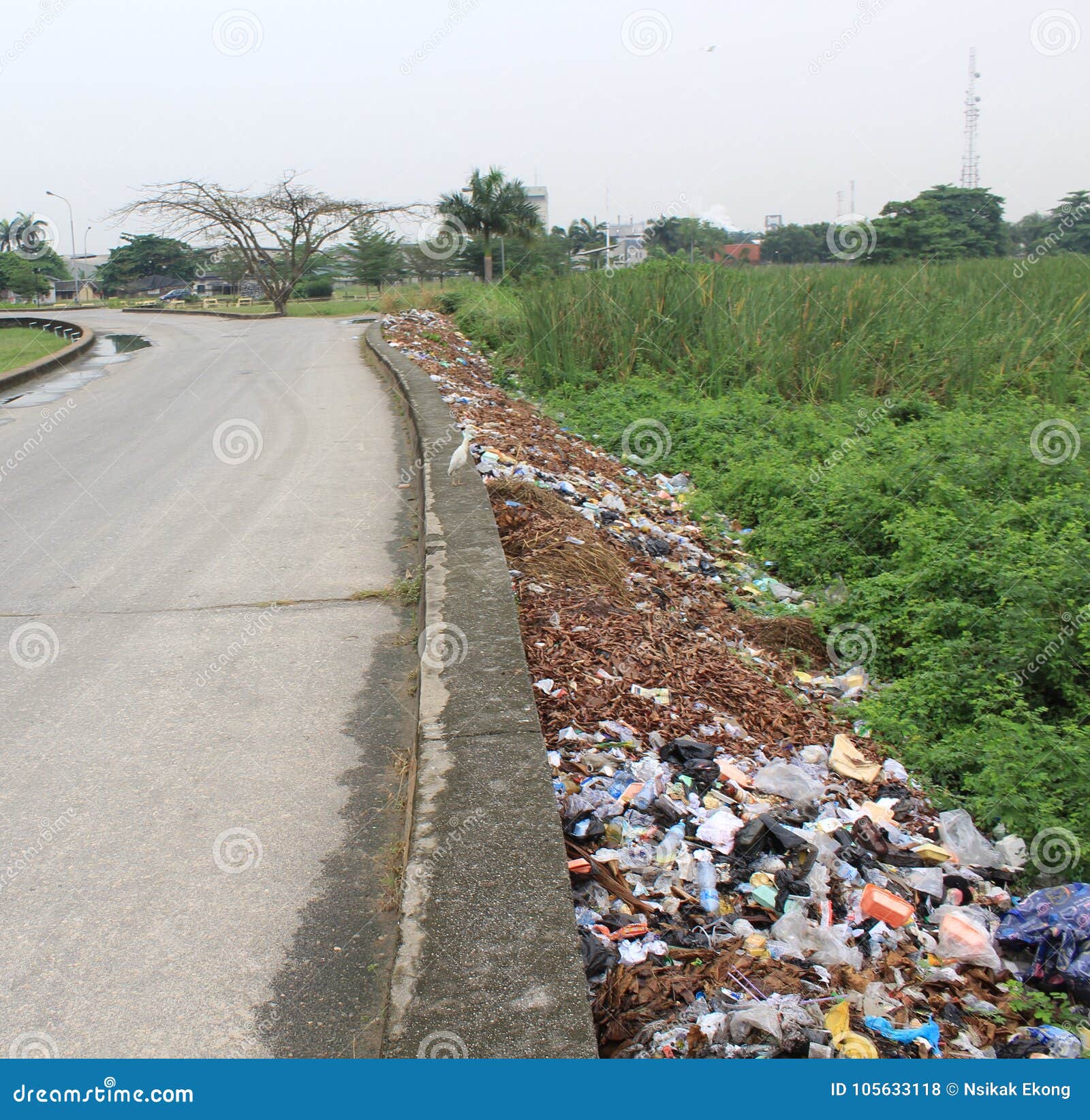 Refuse Dump and pollutant stock photo. Image of refuse - 105633118