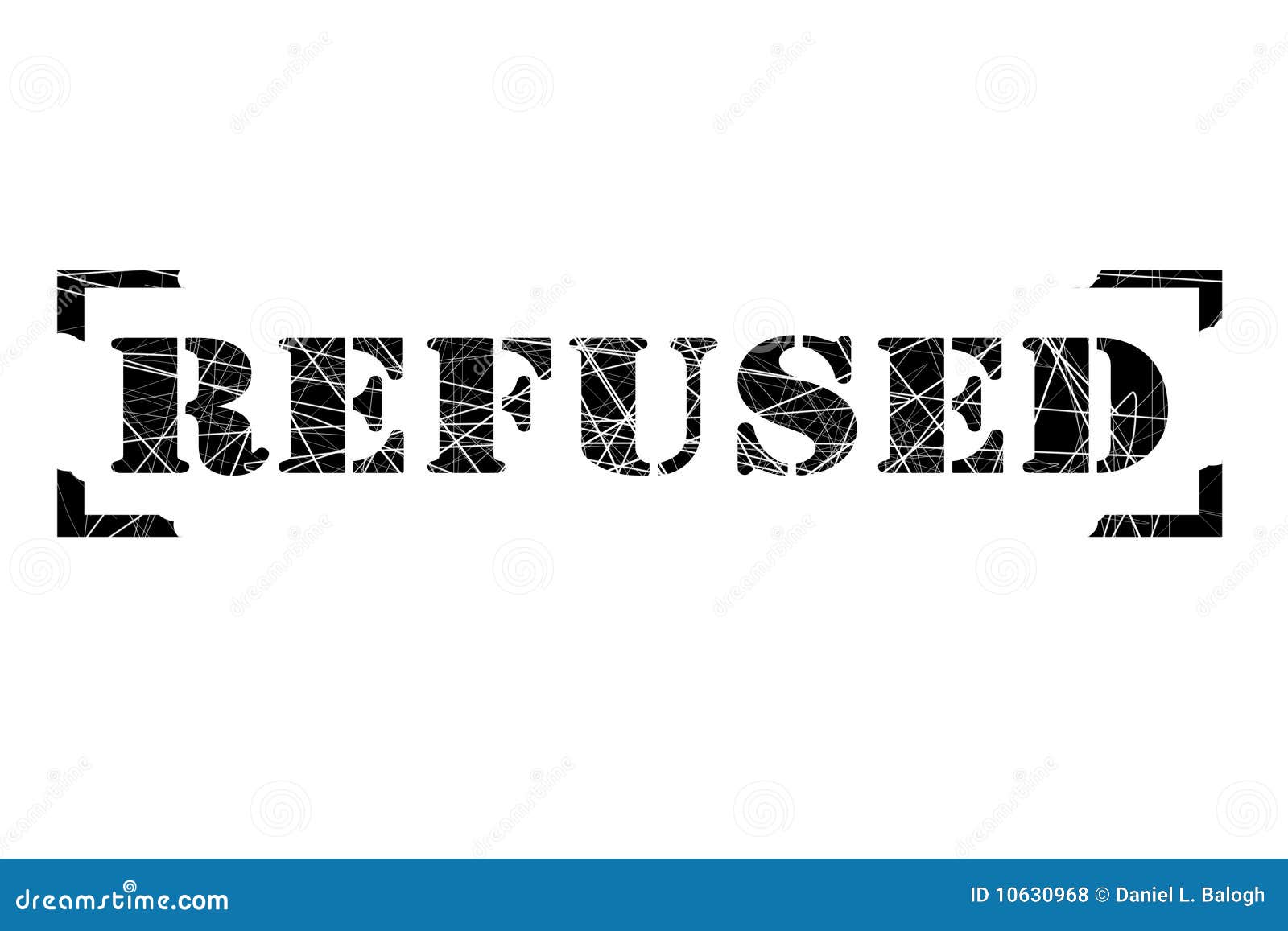 Refused Royalty-Free Stock Photography | CartoonDealer.com #181933577