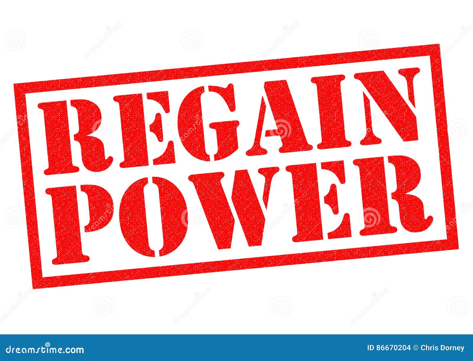 Regain Power Rubber Stamp Vector Illustration | CartoonDealer.com #92233362
